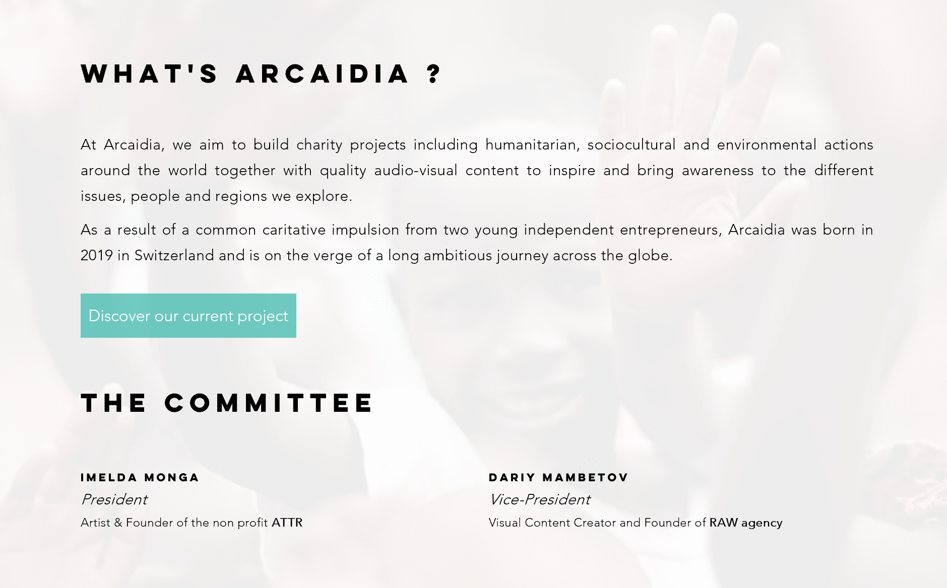 ARCAIDIA-FOUNDATIONA-ABOUT-US - @ma Table & Co